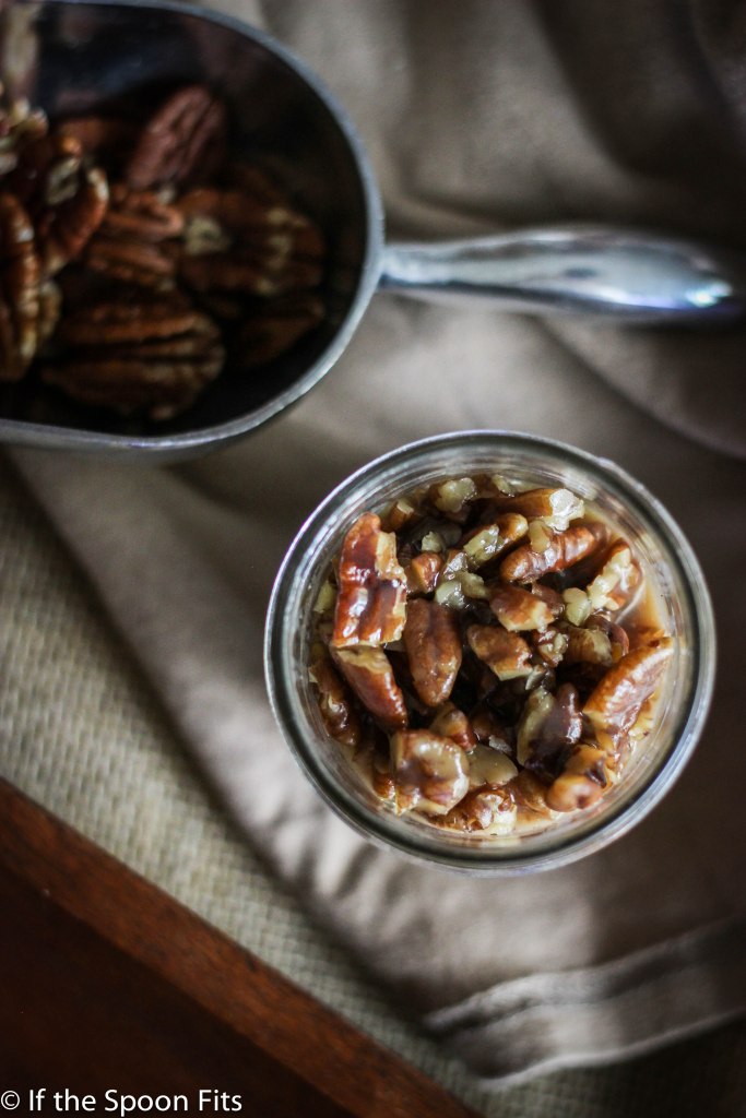 Salted Pecan Praline Sundae Sauce – if the spoon fits