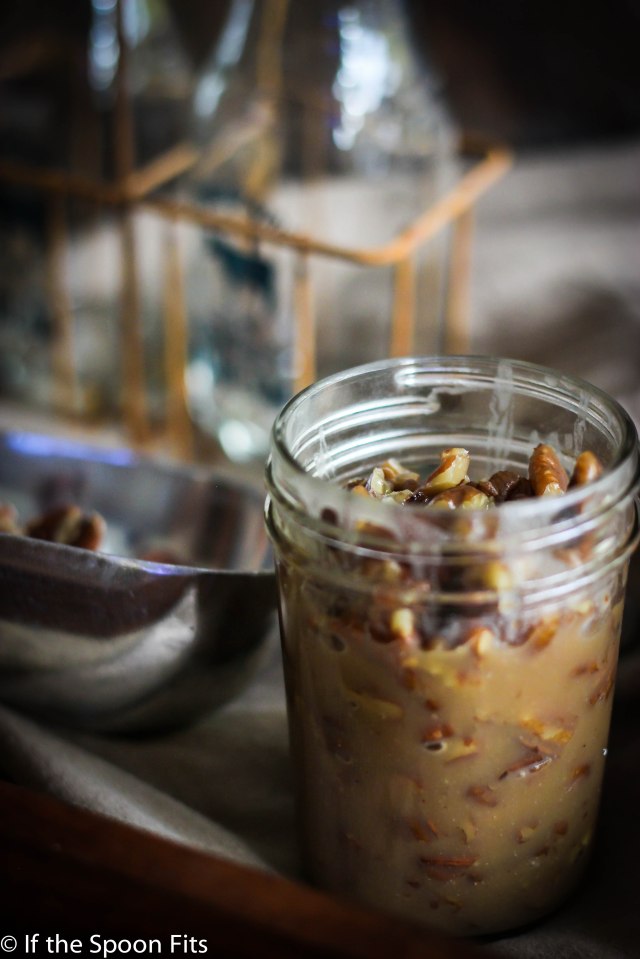 Salted Pecan Praline Sundae Sauce – if the spoon fits